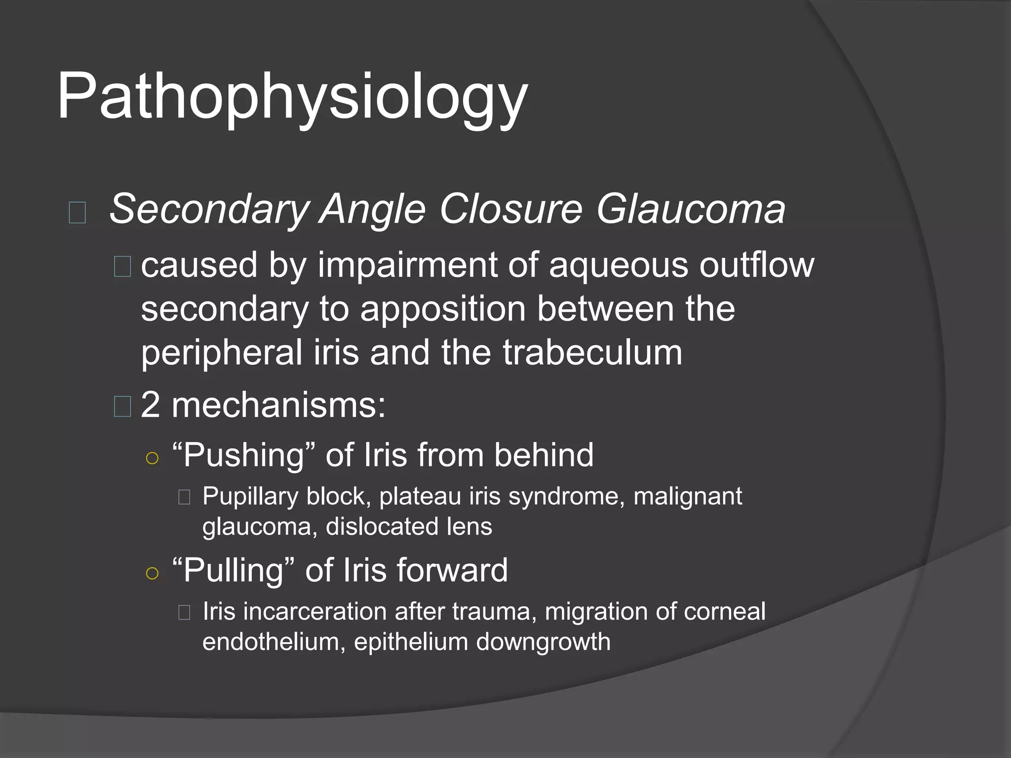 Angle Closure Glaucoma | PPTX