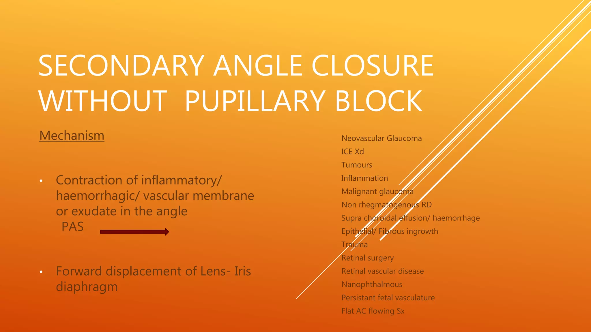 Angle closure glaucoma | PPTX