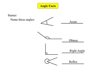 angle facts.ppt angle facts angle facts angle facts | PPT | Geography ...