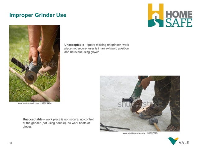 Angle Grinder Hazards Presentation (PPT) | PPT