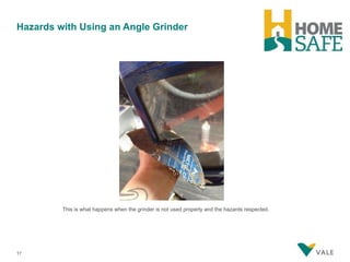 Angle Grinder Hazards Presentation (PPT) | PPT