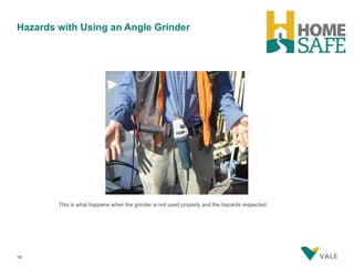 Angle Grinder Hazards Presentation (PPT) | PPT
