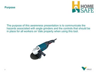 Angle Grinder Hazards Presentation (PPT) | PPT