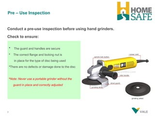Angle Grinder Hazards Presentation (PPT) | PPT