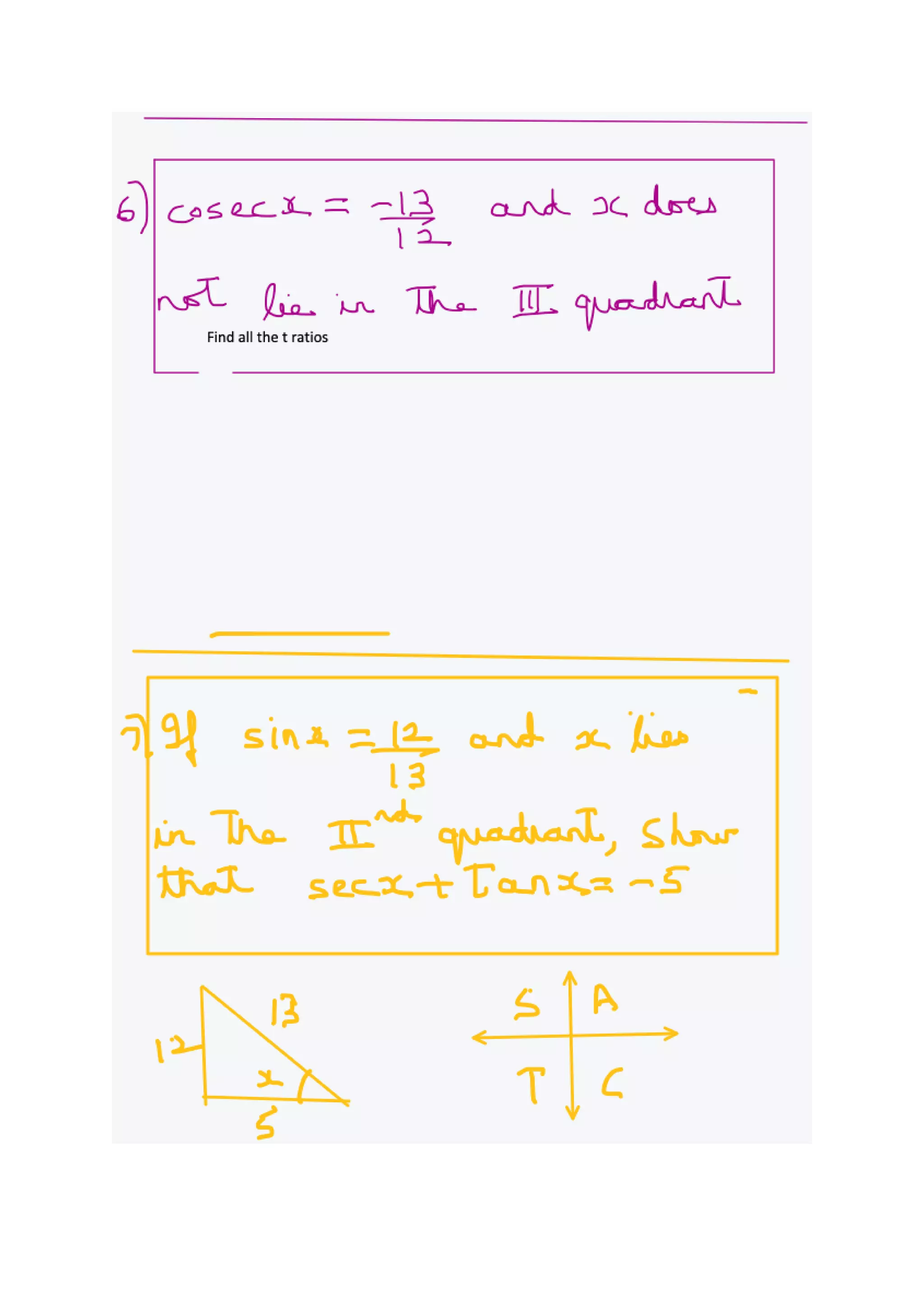 Angle measures-Trigonometry-1-Class XI-CBSE-ISC-Maths | PDF | Physics ...