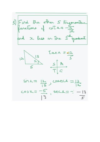 Angle measures-Trigonometry-1-Class XI-CBSE-ISC-Maths | PDF | Physics | Science