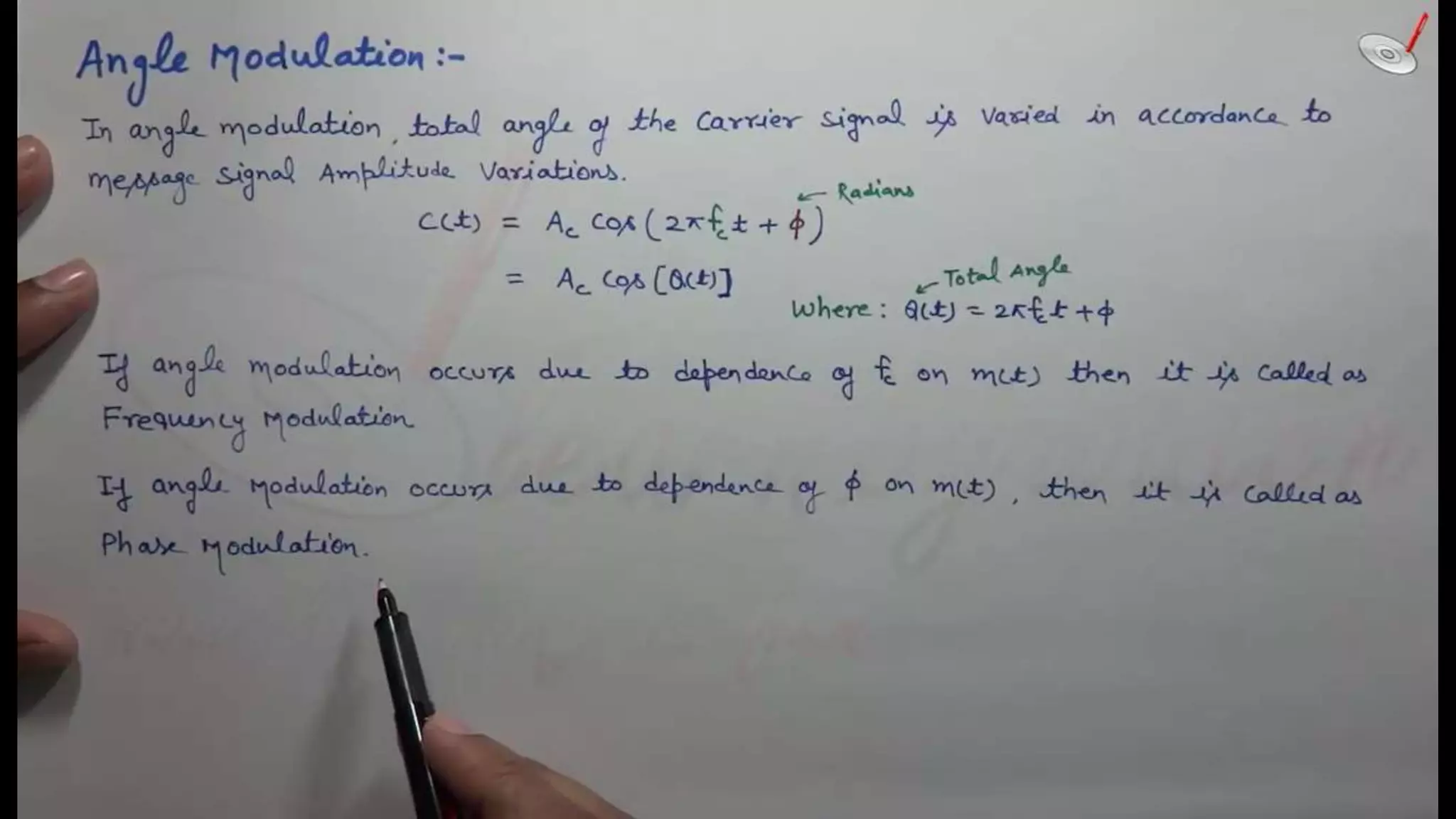 Angle modulation | PPTX