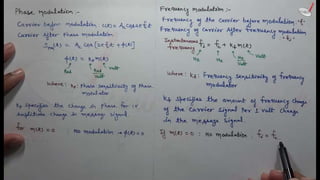 Angle modulation | PPTX