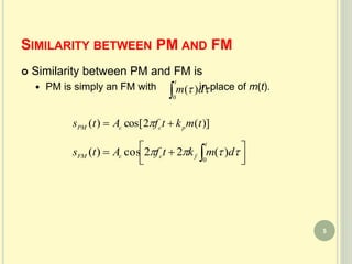 Angle modulation | PPT