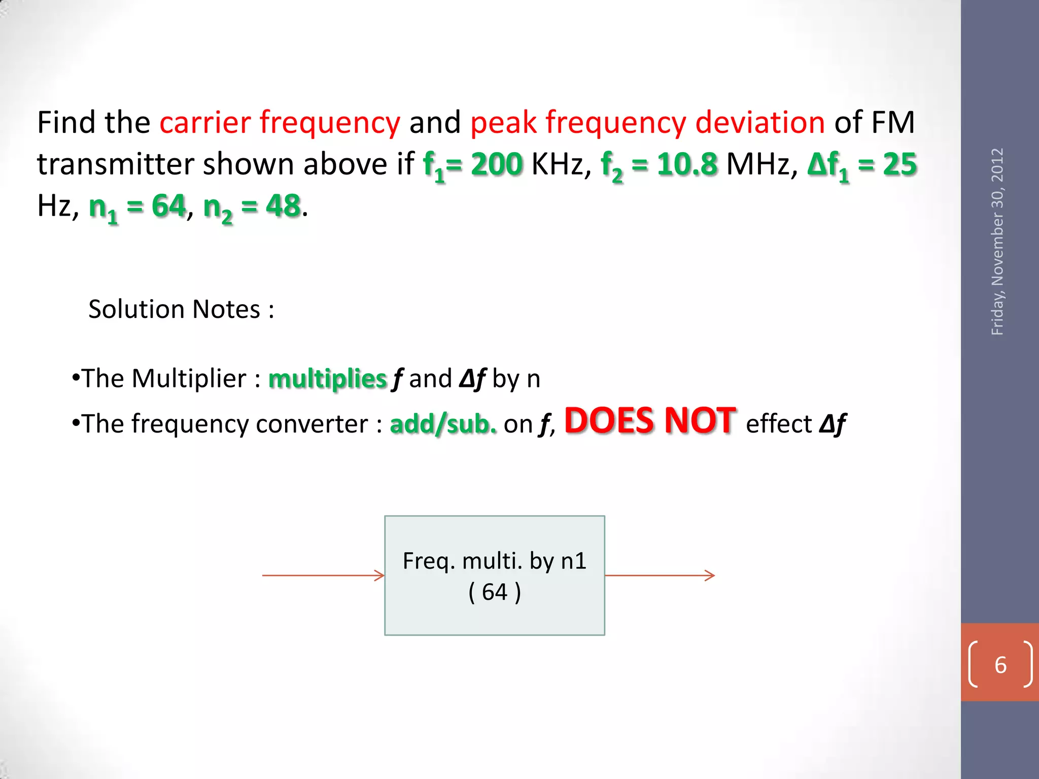 Angle Modulation 2 Ppt