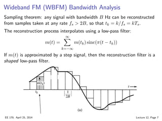 Angle modulation fm | PPT