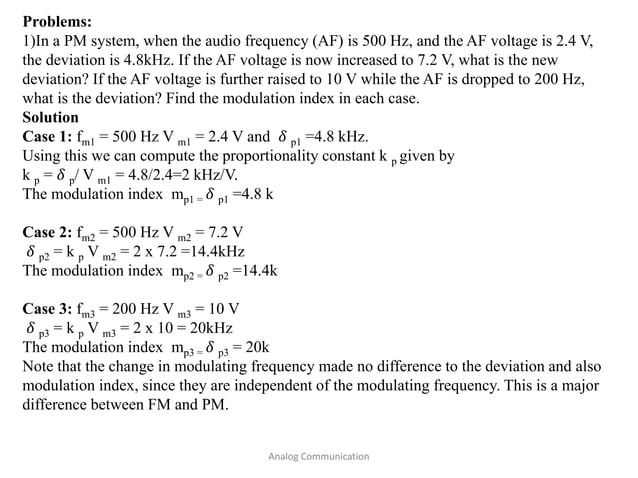 Angle Modulation -Frequency Modulation and Phase Modulation.pptx