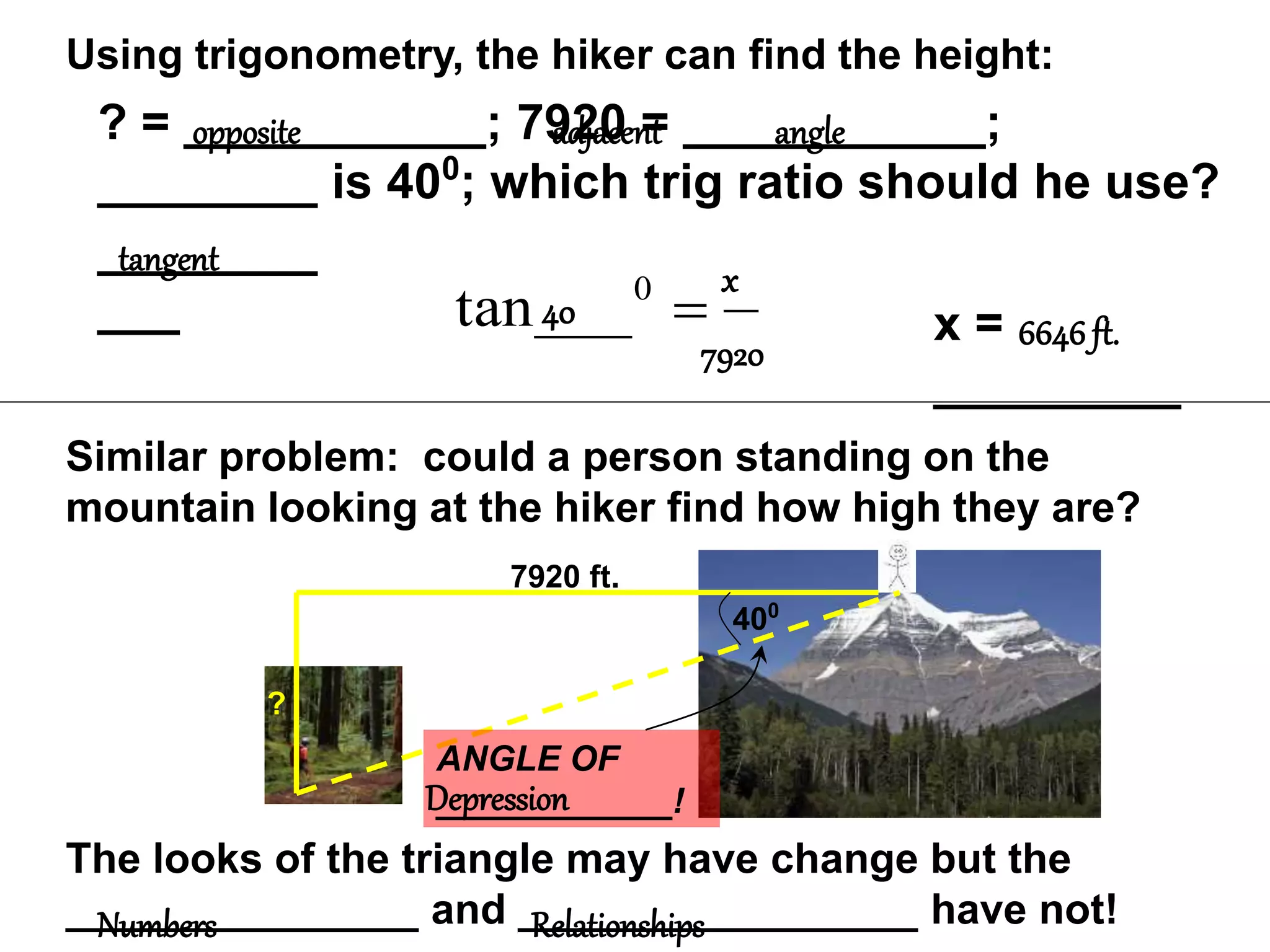 Angle of Elevation and Depression.ppt