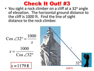 Real life application of angle of elevation and depression.pptx