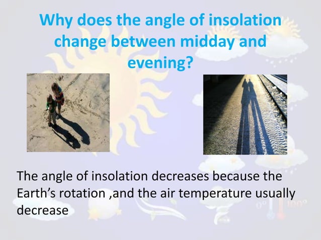 Angle of insolation | PPT