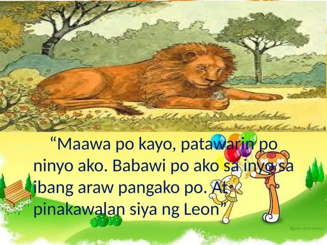 Ang Leon at ang Daga www.teachpinas.com.docx