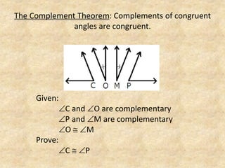 Angle Pairs | PPTX