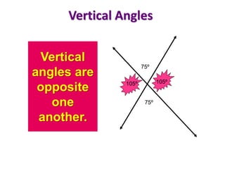 the angle pairs power point presentation | PPT