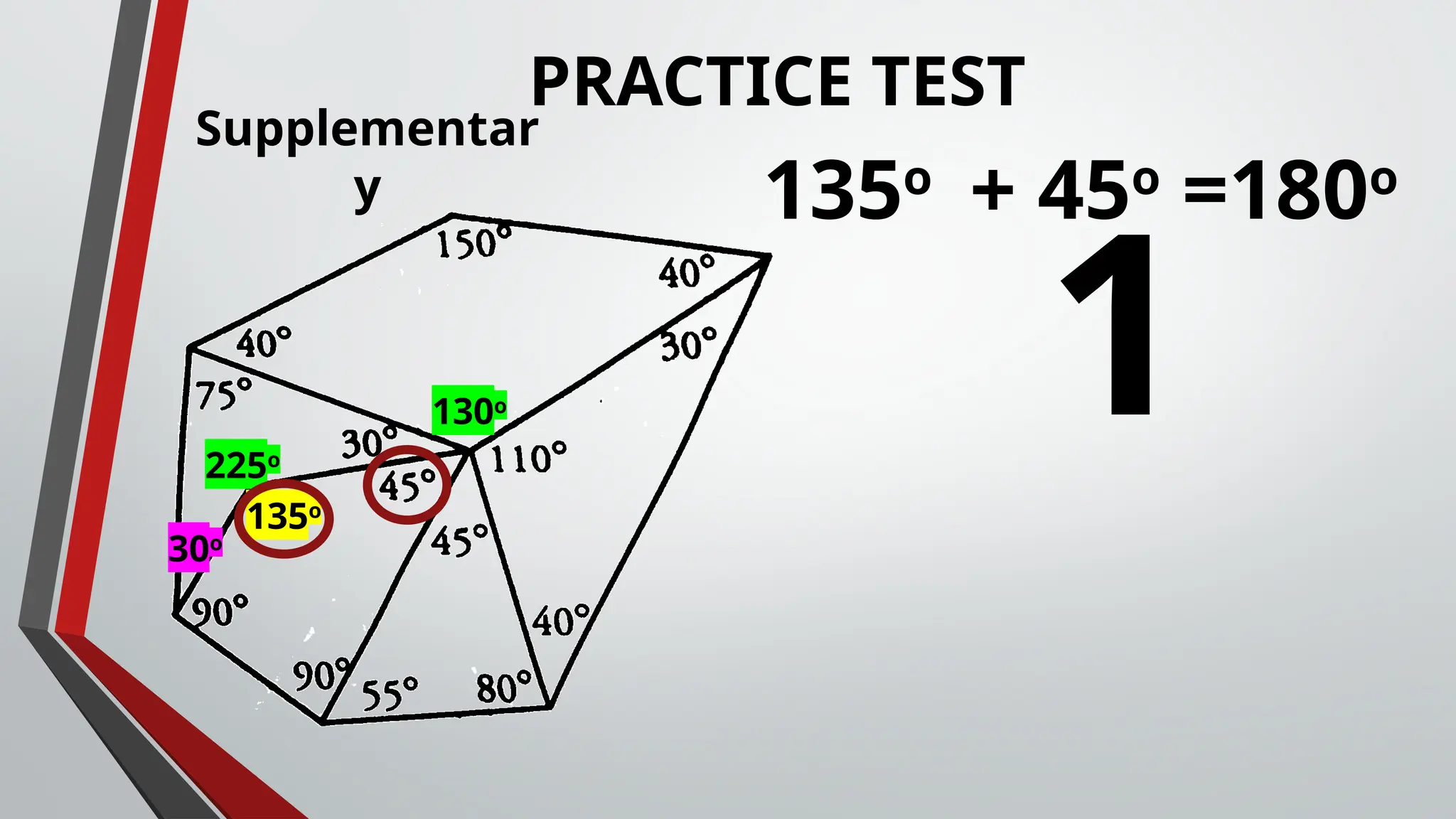 Geometry: Angle Pairs Topic Grade 7 Class | PPTX