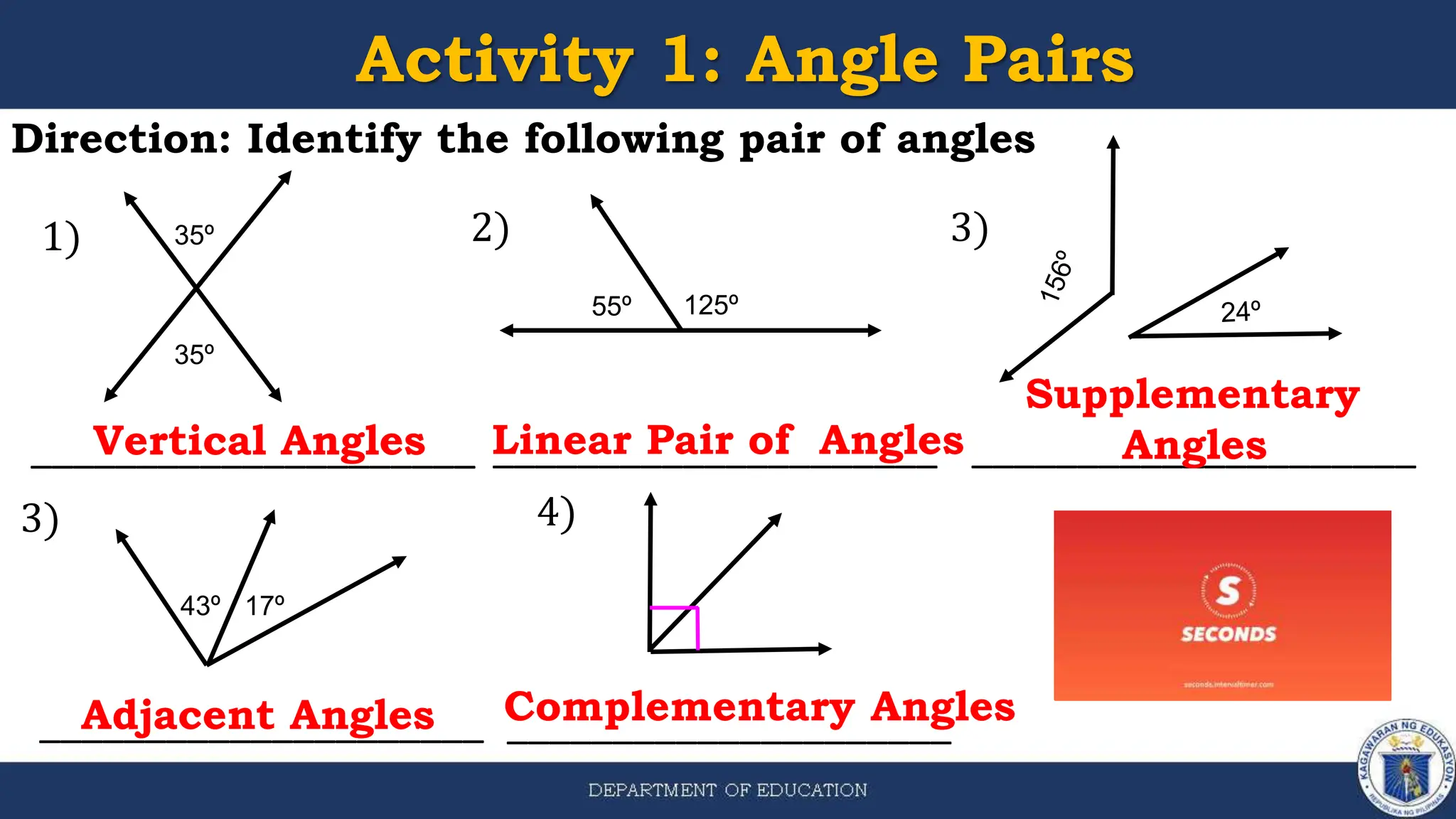Angle Pairs - Quarter 2 Grade 7 Mathematics.pptx