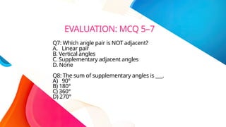 Comprehensive Guide to Angle Pairs and Their Relationships in Geometry ...