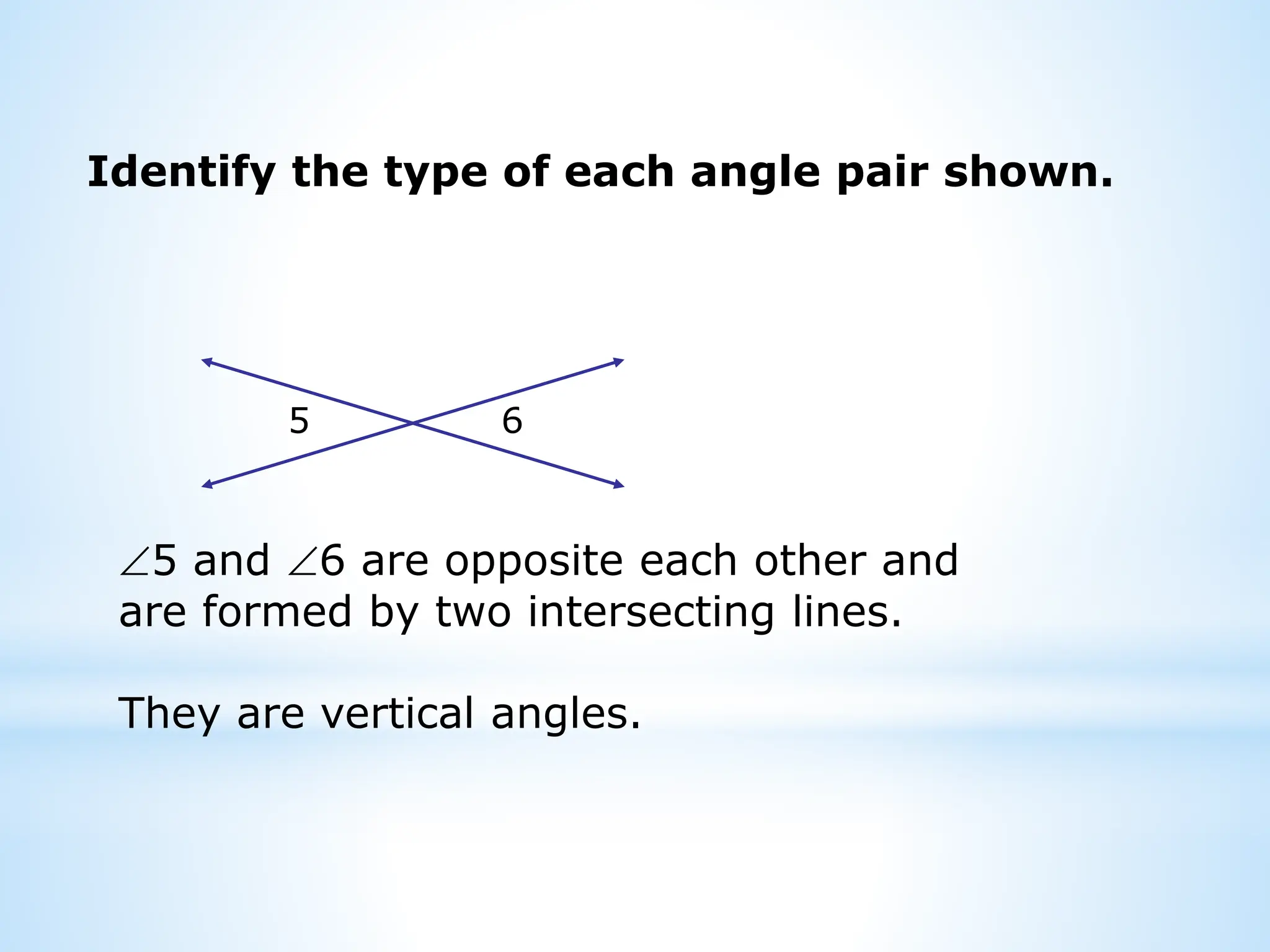 Angles and Angle Relationships - Complementary and Supplementary Angles ...