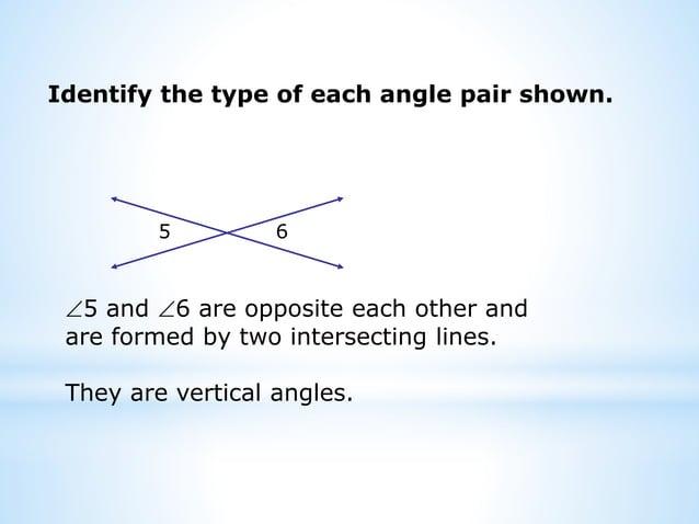 Angles and Angle Relationships - Complementary and Supplementary Angles ...