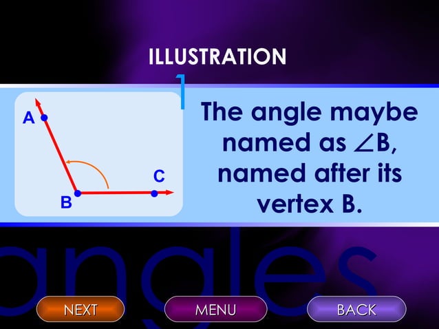 Basic Concepts on Angles | PPT