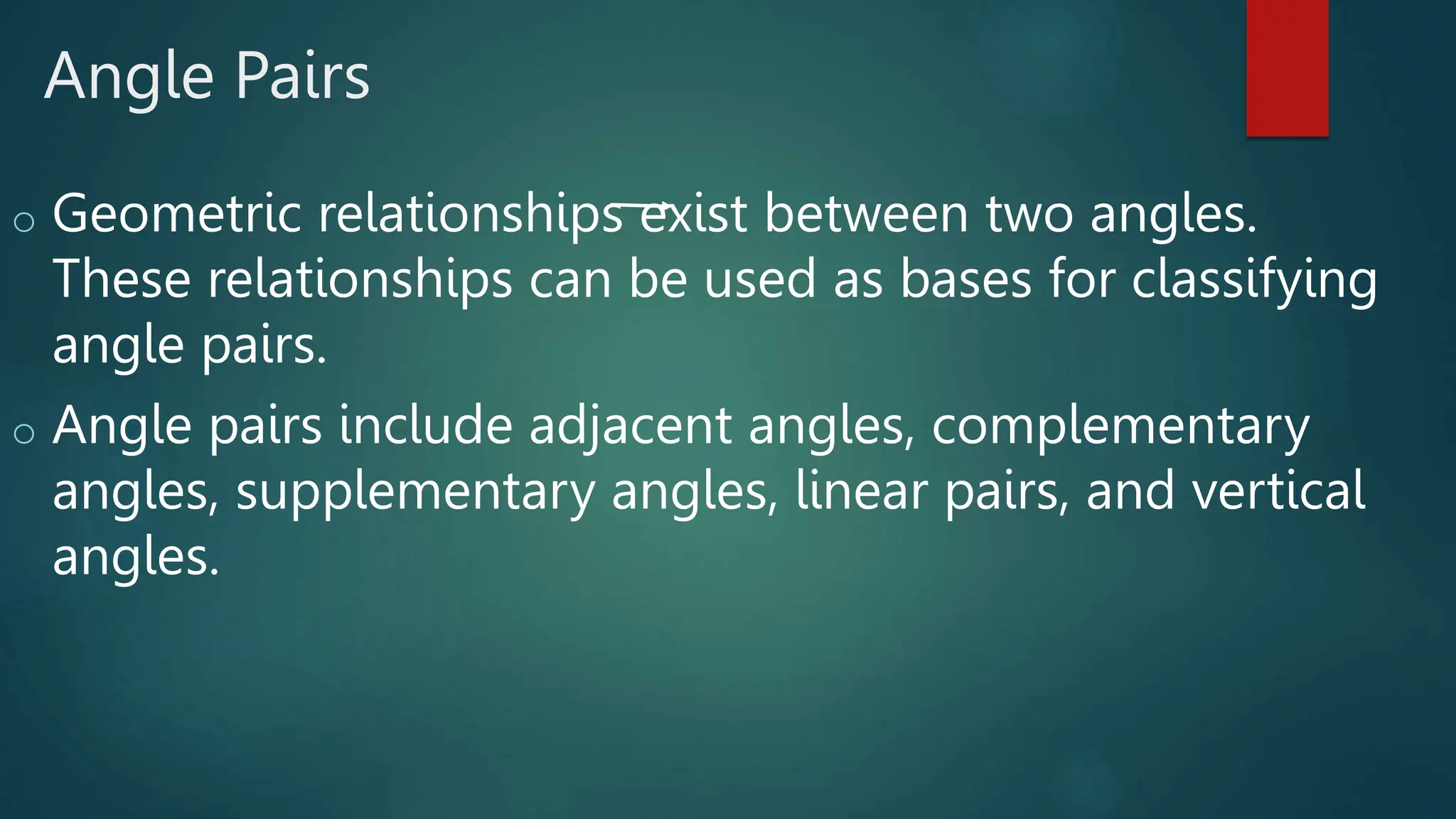 Angles (Types, Characteristics,Examples,illustrations) Grade 7 | PPTX