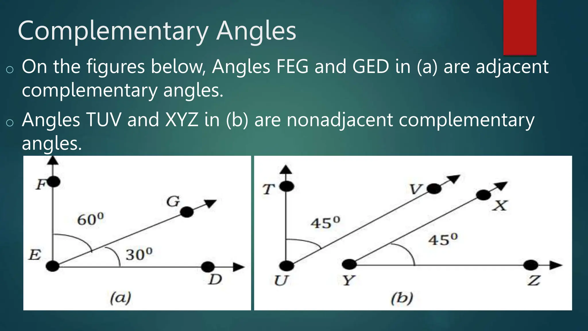 Angles (Types, Characteristics,Examples,illustrations) Grade 7 | PPTX