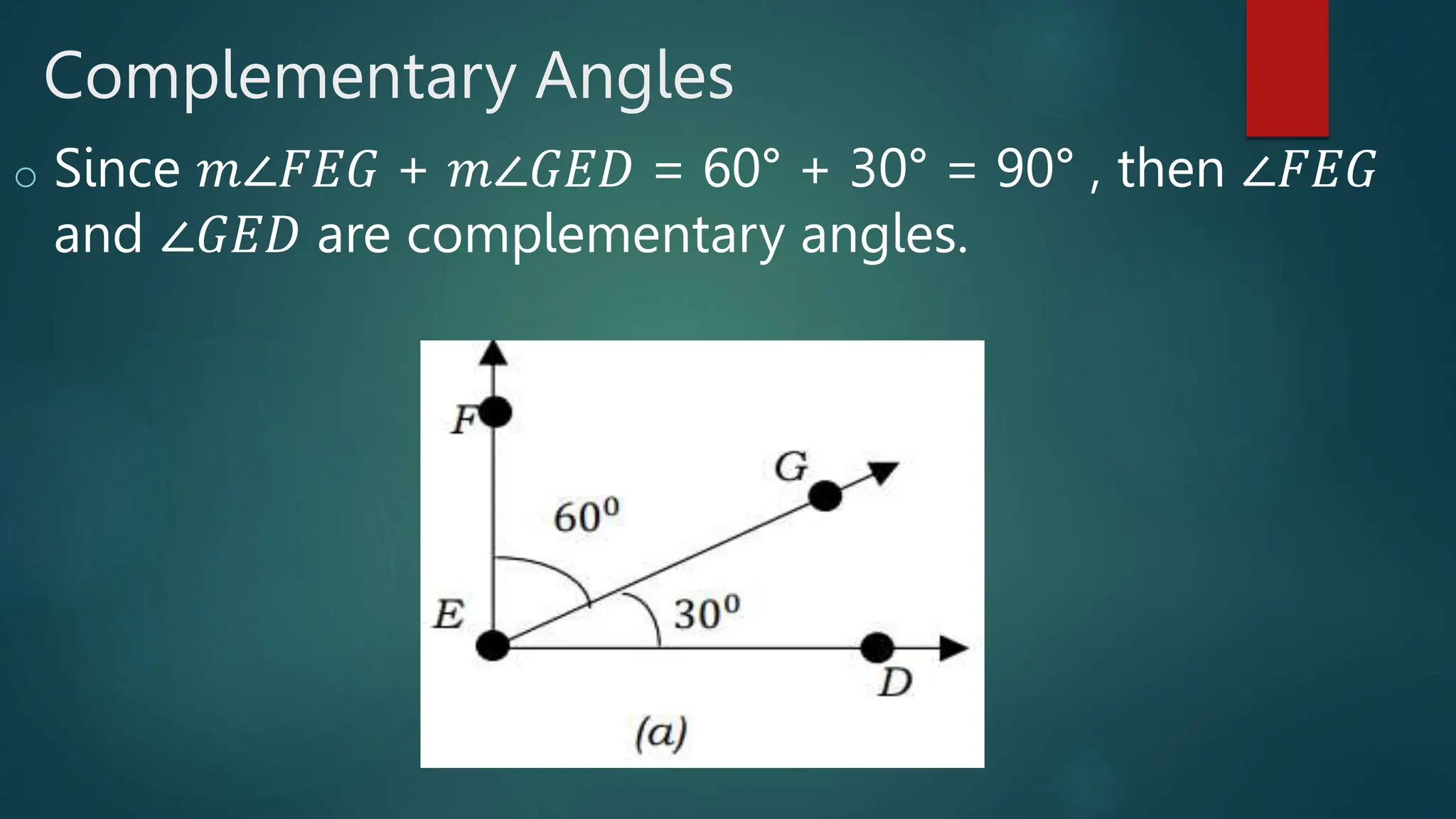 Angles (Types, Characteristics,Examples,illustrations) Grade 7 | PPT