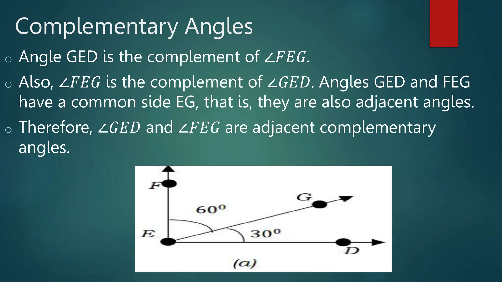 Angles (Types, Characteristics,Examples,illustrations) Grade 7 | PPTX