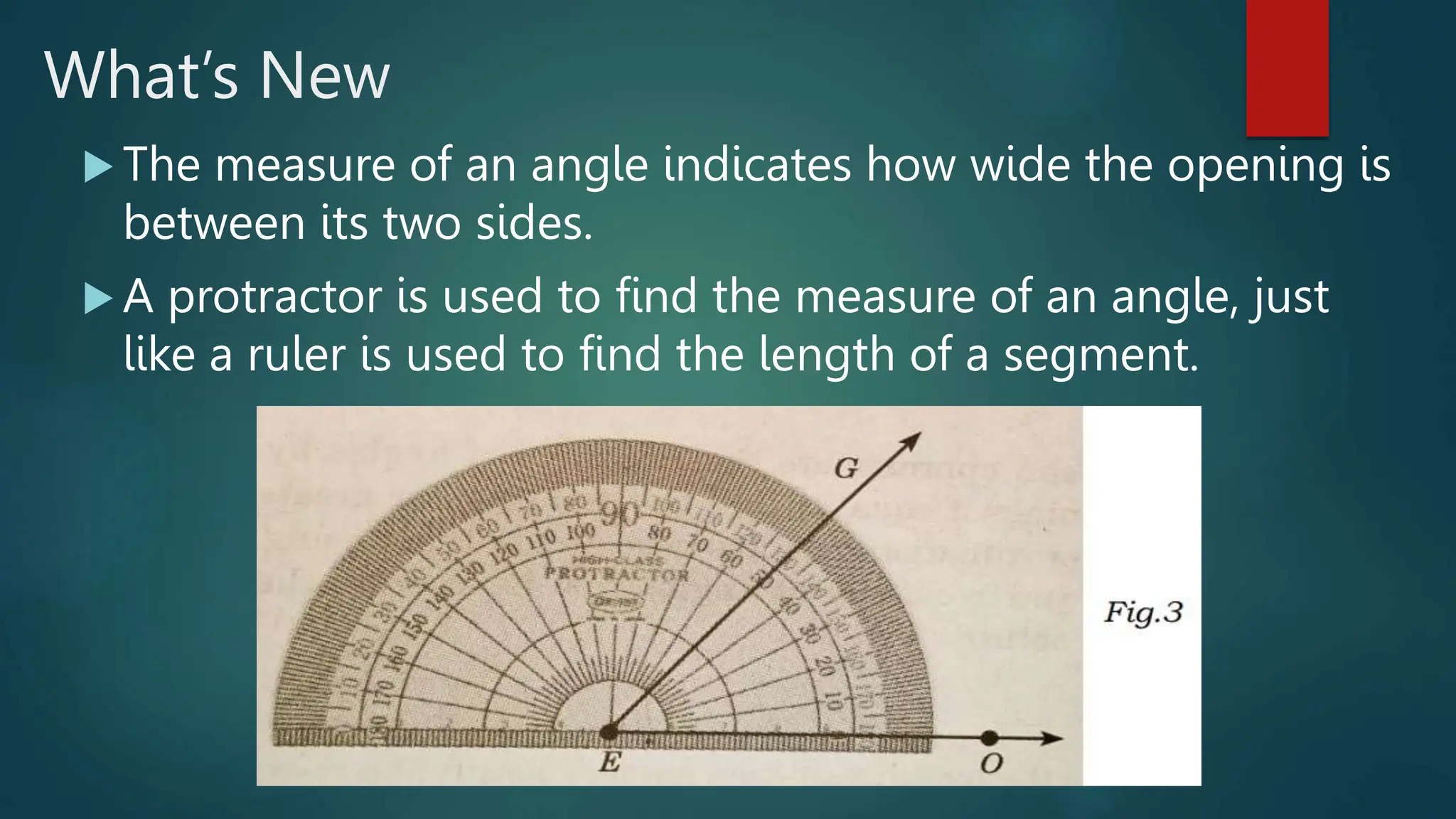Angles (Types, Characteristics,Examples,illustrations) Grade 7 | PPT