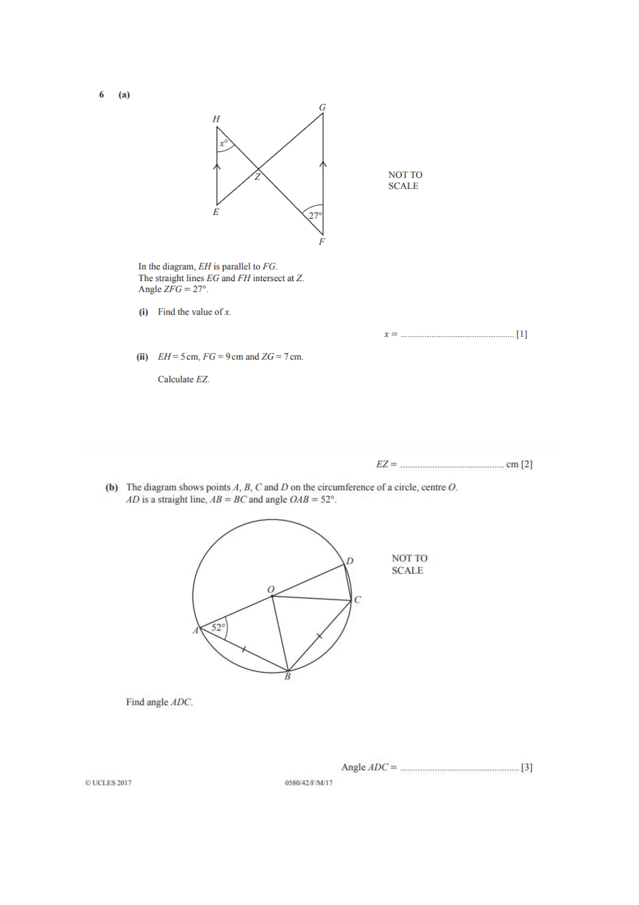 Angles Igcse Mathematics Exam Type Questions Pdf