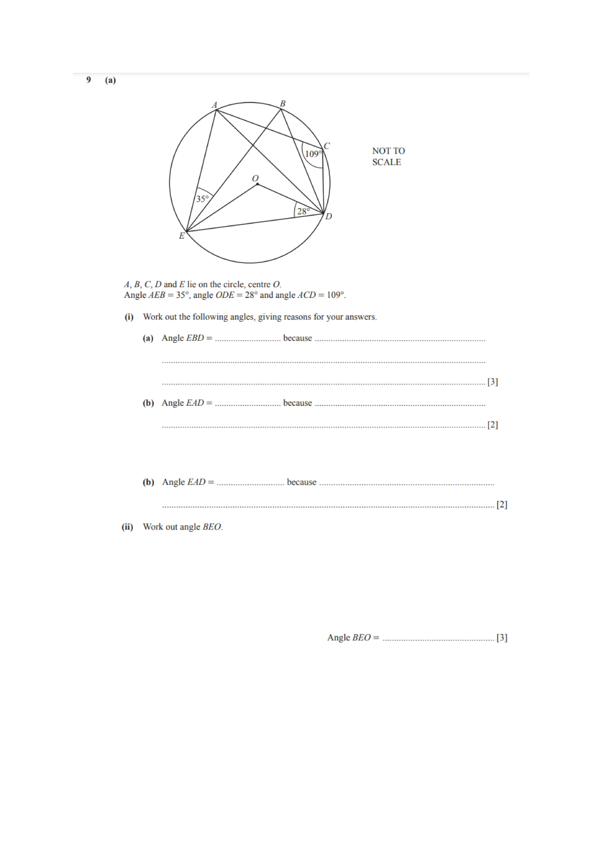 Angles Igcse Mathematics Exam Type Questions Pdf