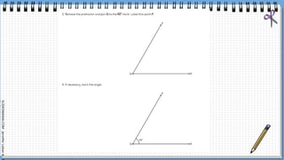 Angles, what is an angle, how to draw angles, how to measure angles ...