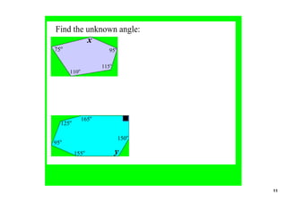 Angles 2 (in polygons) | PDF