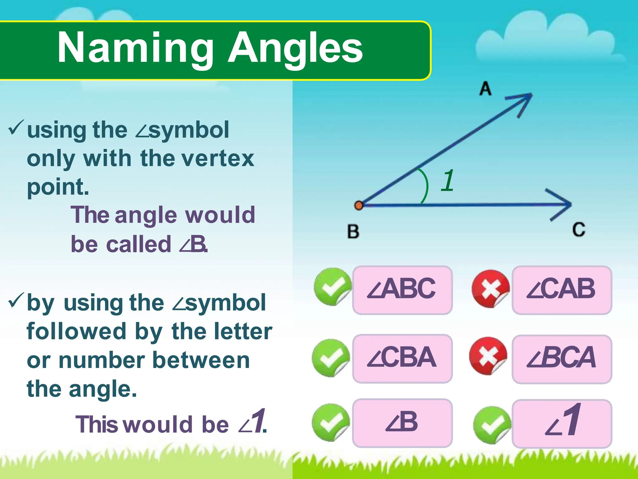 angles 7TH GRADE.pptx msth exercises and book | PPT