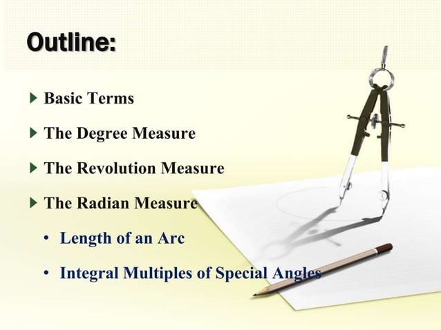 Angles and Measures | PPTX | Physics | Science
