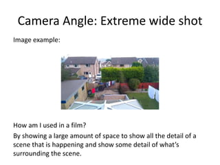 Angles and Movements (Amended) | PPTX