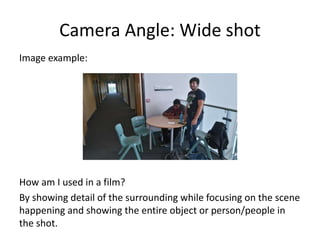 Angles and Movements (Amended) | PPTX