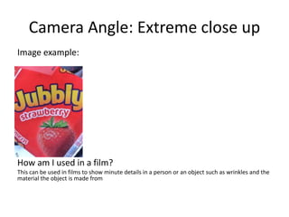 Angles and movements challenge | PPTX