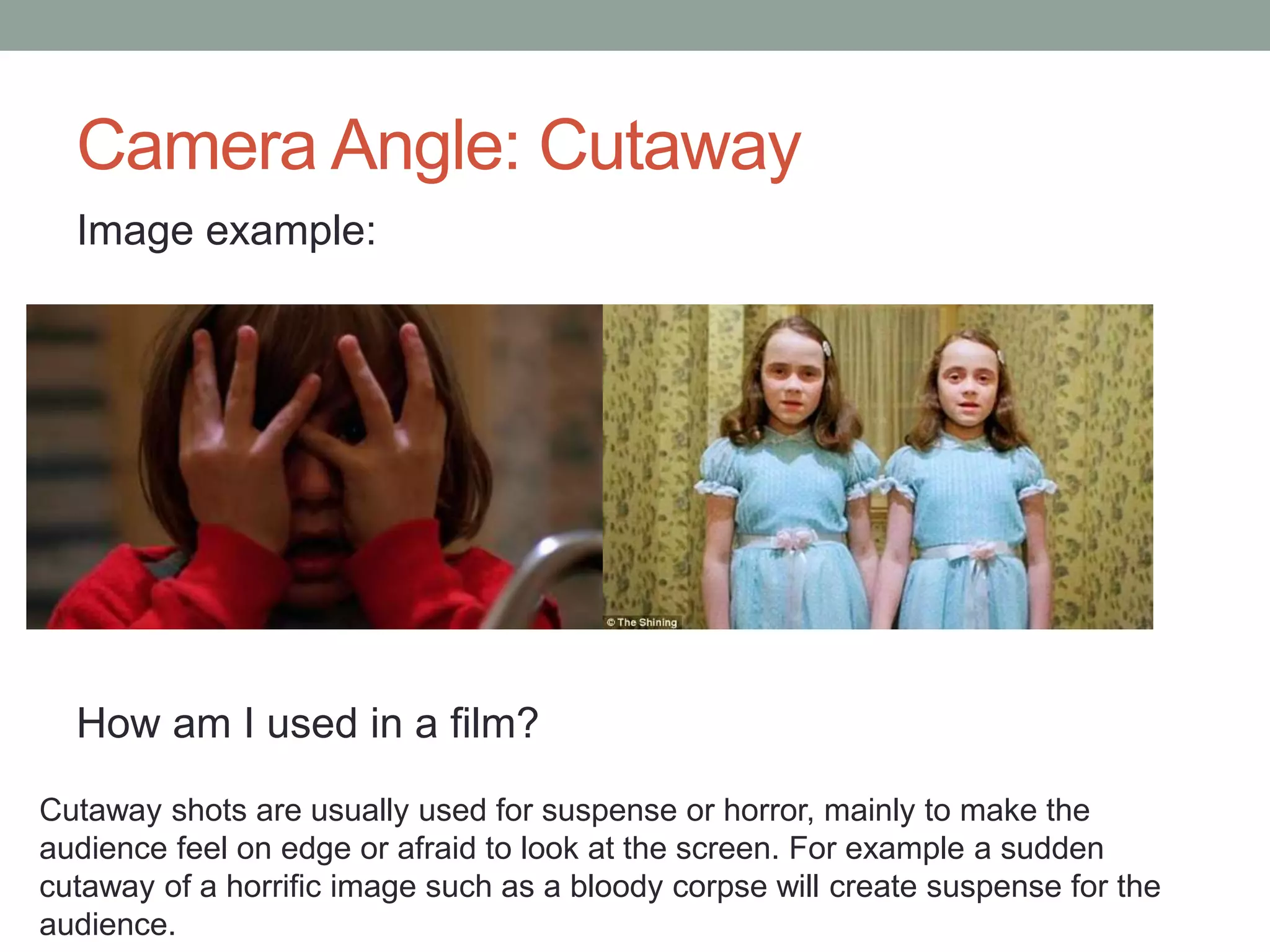 Camera Angles and Movements | PPTX | Photography | Arts and Crafts