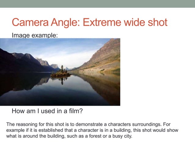 Camera Angles and Movements | PPTX | Photography | Arts and Crafts