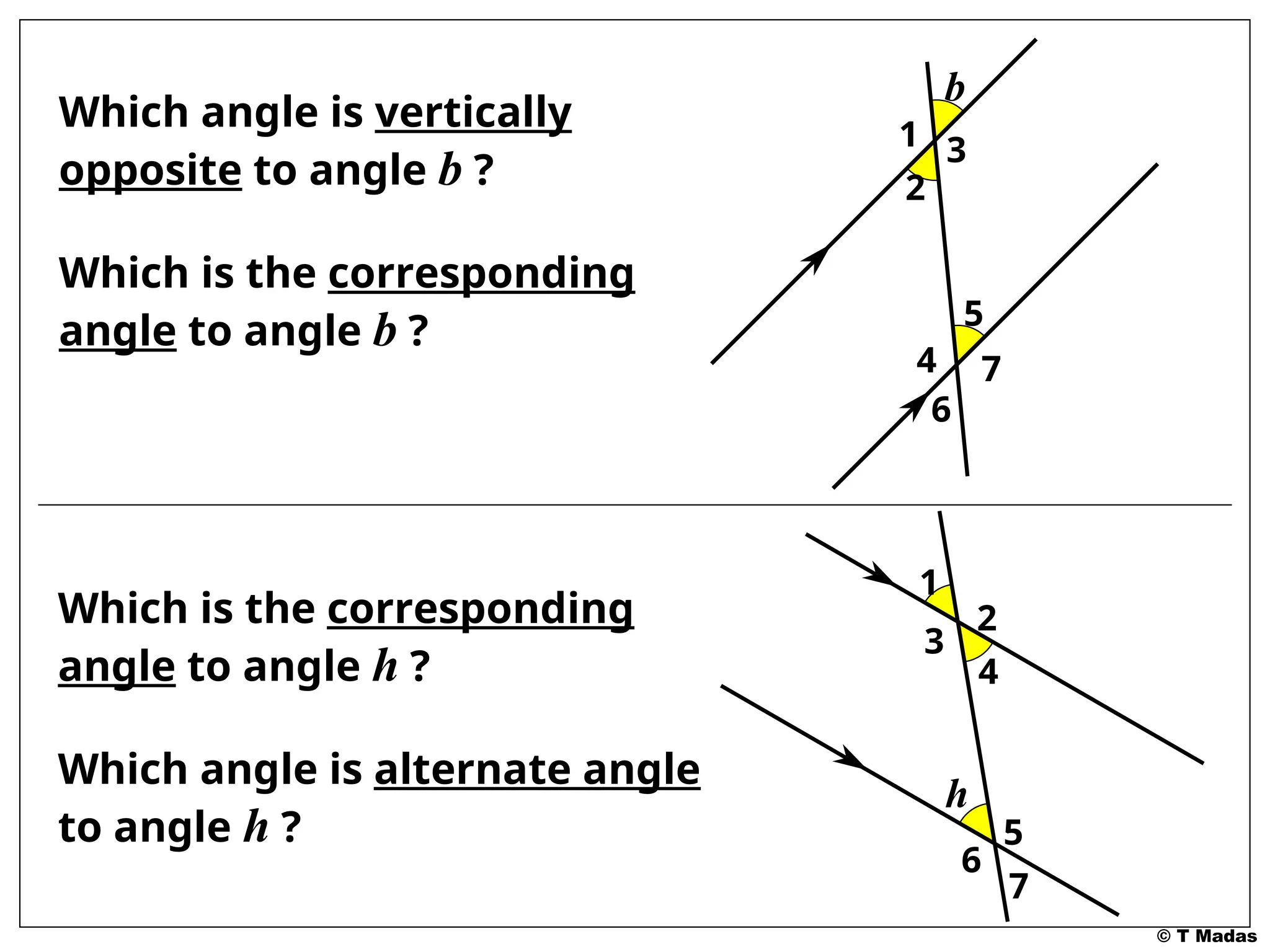 Maths geometry angles_and_parallel_lines.ppt