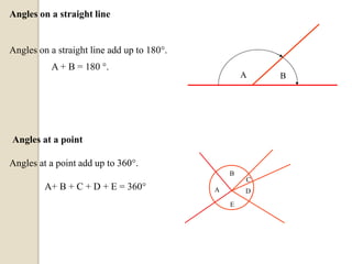 Angles and properties for class VII by G R Ahmed | PPT