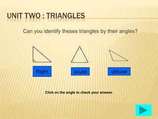 Angles and shapes | PPTX