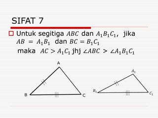 Sisi dan Sudut Segitiga | PPTX