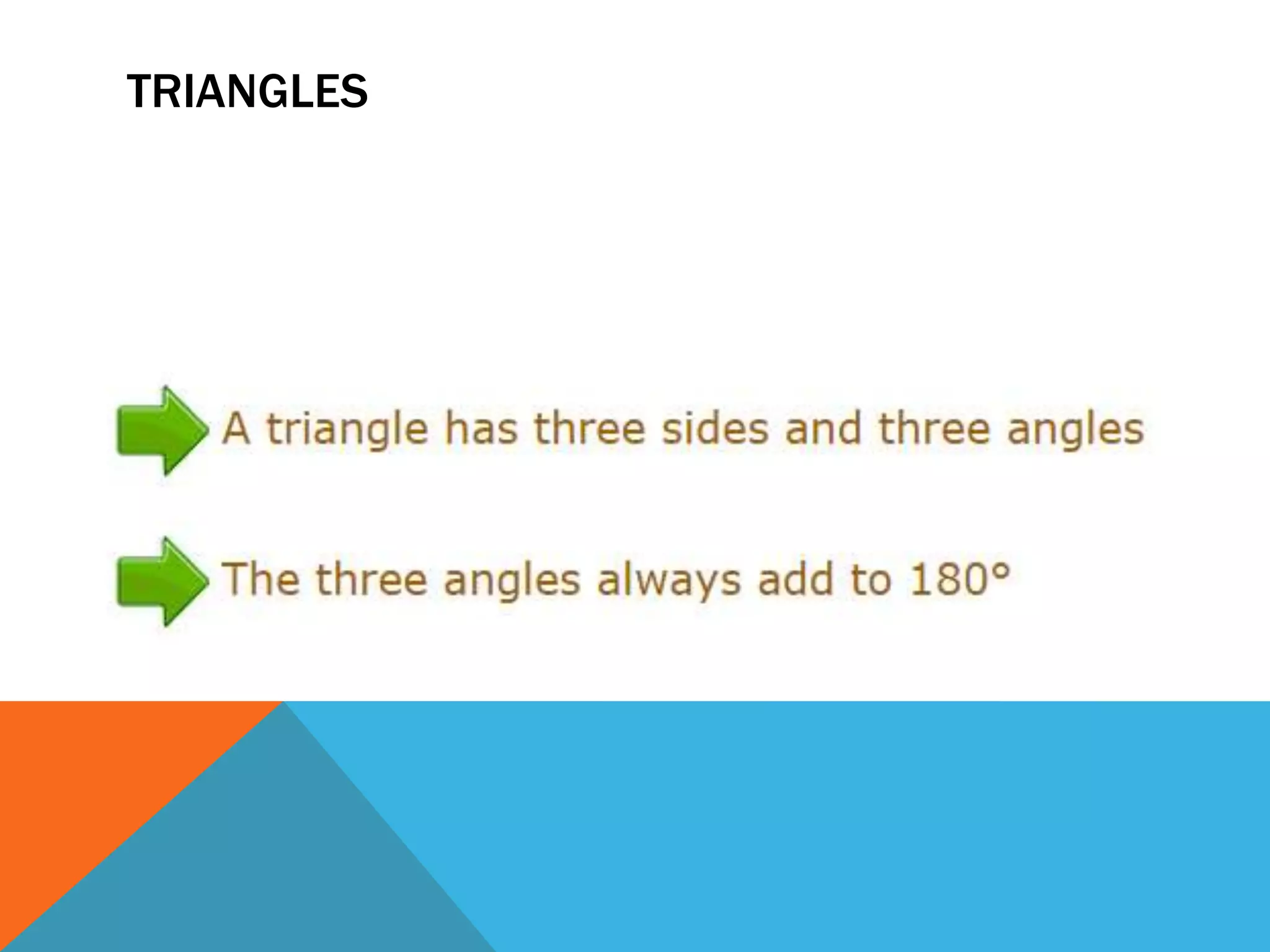 Angles and triangles ppt | PPTX