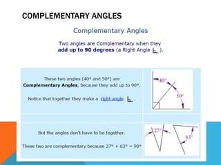 Angles and triangles ppt | PPTX